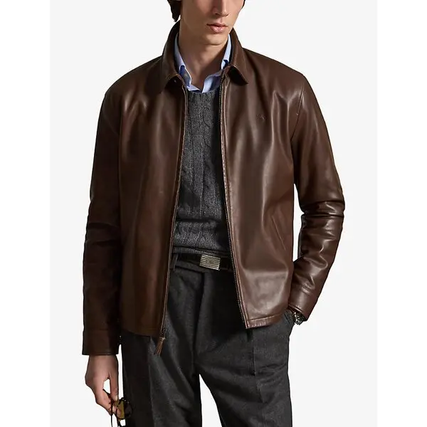 Polo Ralph Lauren The Bayville Leather Jacket