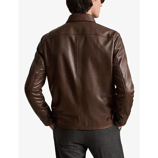 Polo Ralph Lauren The Bayville Leather Jacket