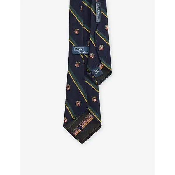Polo Ralph Lauren Striped Repp Club Silk Tie