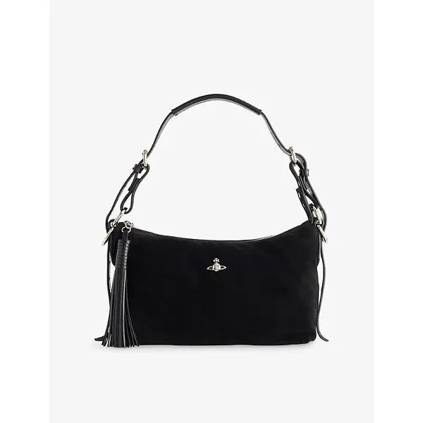 VIVIENNE WESTWOOD Emma Suede Shoulder Bag