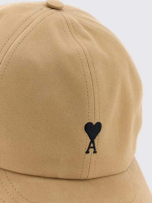 AMI Paris Cotton Baseball Cap With Logo