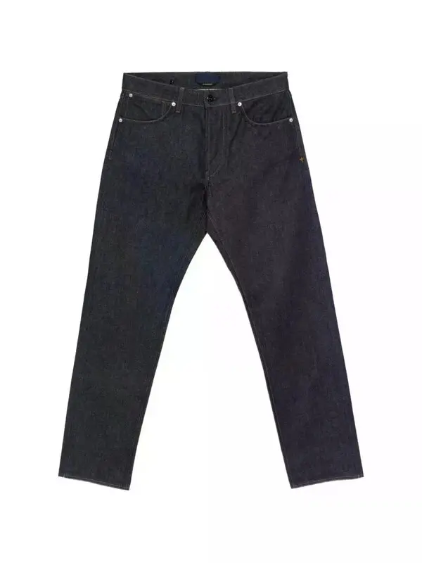 Stone Island Logo-patch Straight-leg Jeans