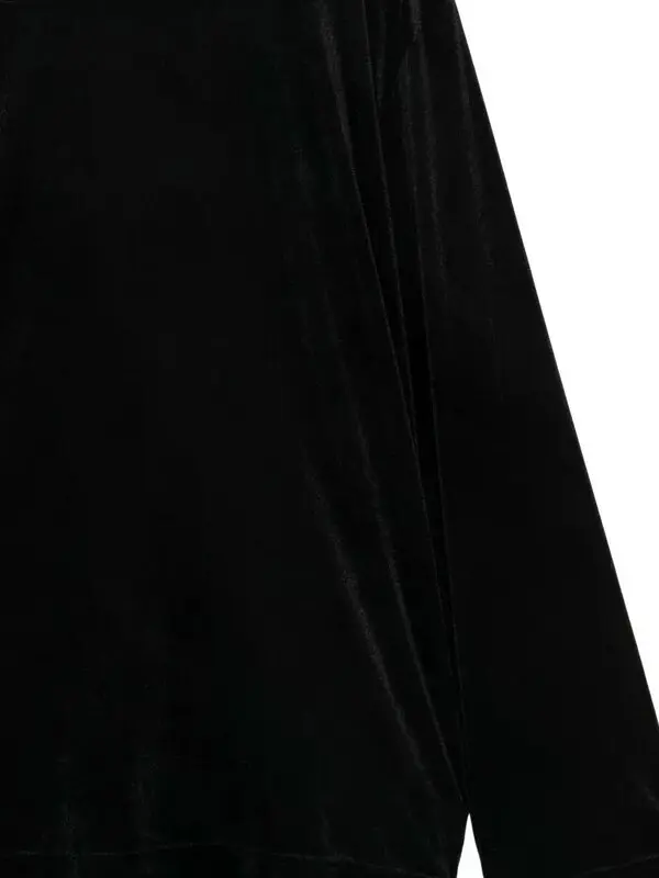 Comme Des Garçons Velvet Long-sleeve T-shirt - Black