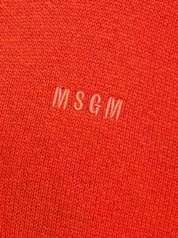MSGM Striped V-neck Cardigan
