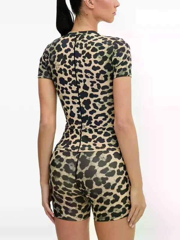 P.E Nation Leopard Print T-shirt