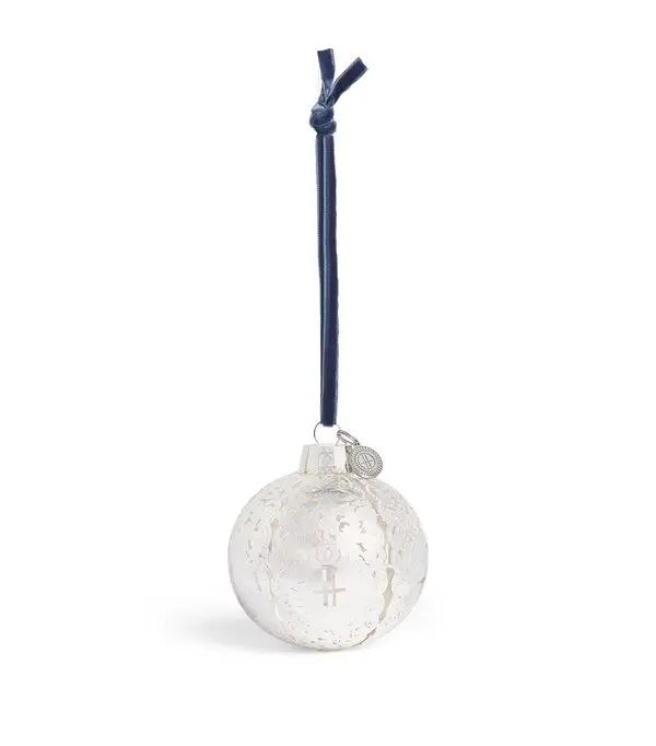 Harrods Metal Toile Bauble