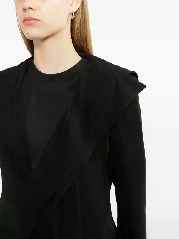 Yohji Yamamoto Draped Asymmetric Jacket