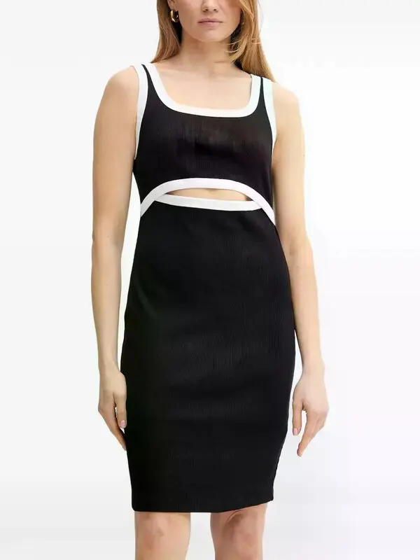 Liu Jo Cutout Sleeveless Mini Dress