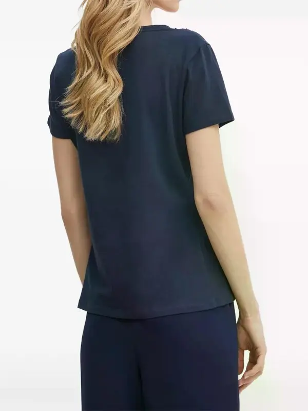 Liu Jo Embellished Crew-neck T-shirt