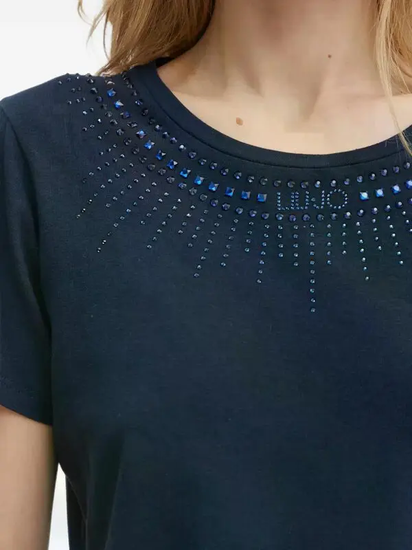 Liu Jo Embellished Crew-neck T-shirt