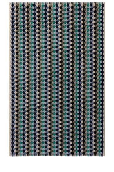 PARACHUTE Organic Mosaic Bath Tub Mat - Cool Multi