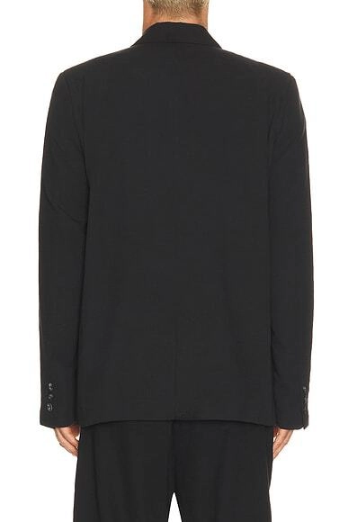 PALMES Double Breasted Wool Blazer