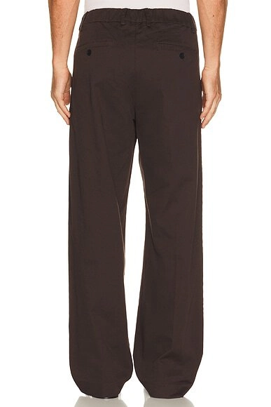 Nn07 Kay Pant 1420 - Deep Truffle