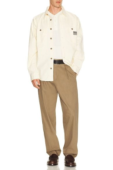 PARRA Clean Cut Long Sleeve Shirt