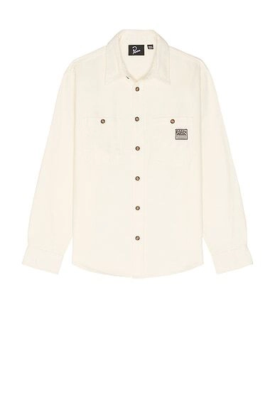 PARRA Clean Cut Long Sleeve Shirt