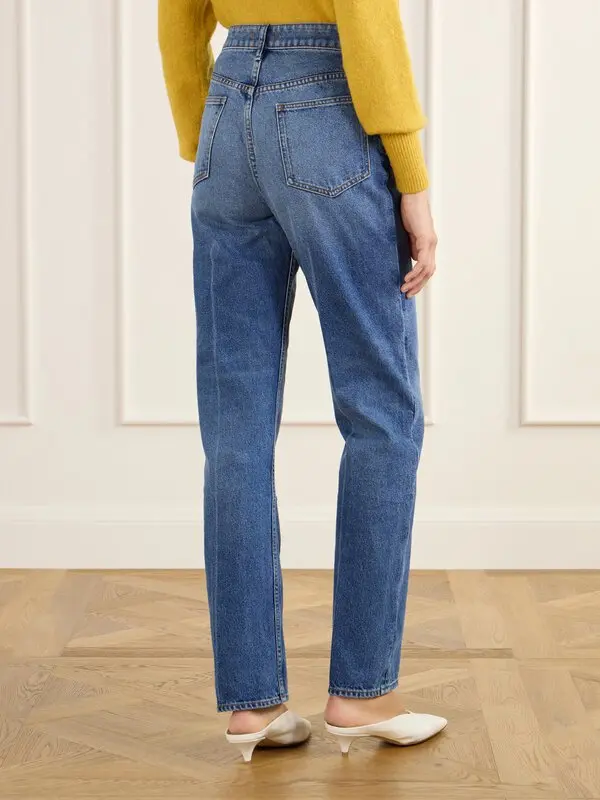 Ossou Noon Jean High-rise Straight-leg Jeans