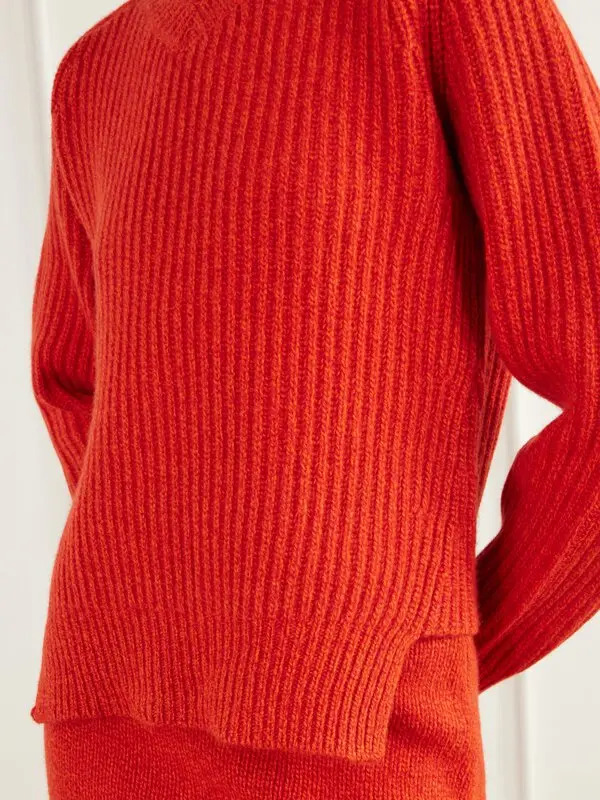 Tove Eilis Ribbed-knit Wool Sweater