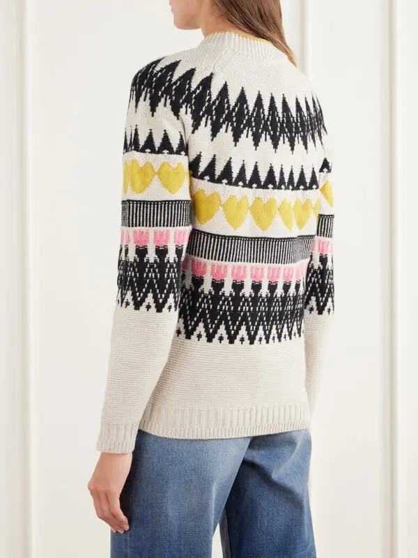 Chloé Fair Isle Wool Sweater