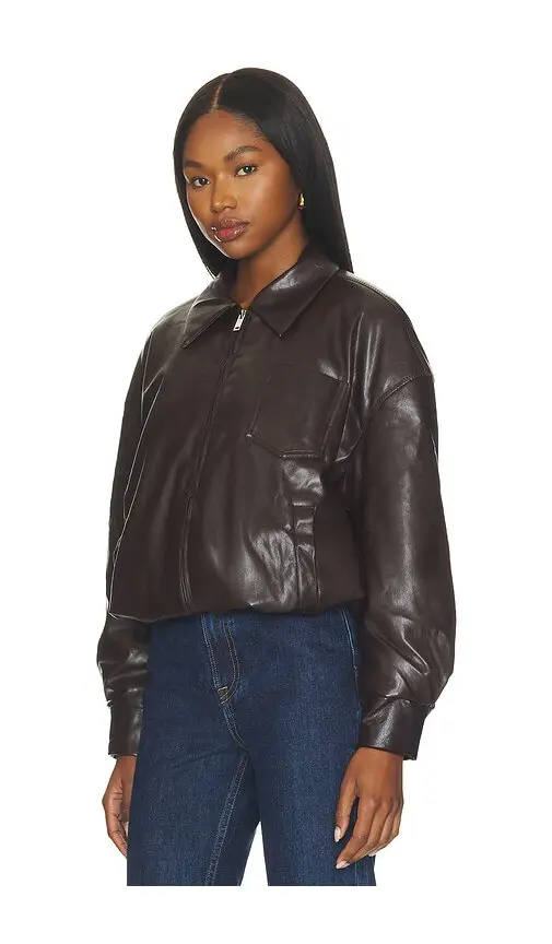 MAUDE CLUB Rhodes Jacket In . Also