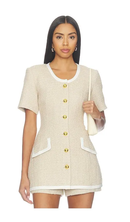 MAUDE CLUB Frances Jacket In . Also