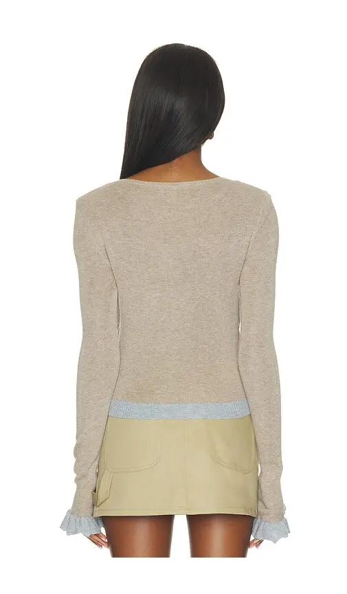 MAUDE CLUB Gina Cardigan In . Also