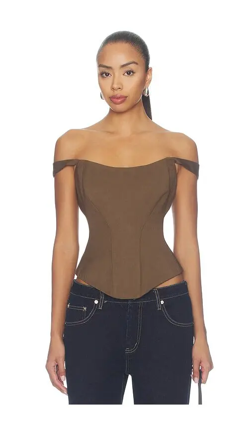 MOTHER OF ALL Azalea Corset In . Also - Brown