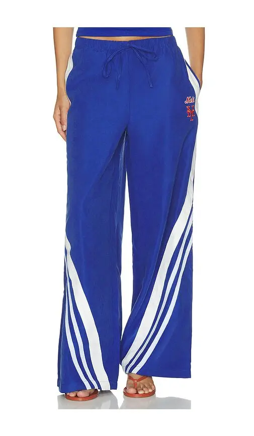 OFF SEASON Ny Mets Lightweight Wide Leg Pant In . Also - Blue