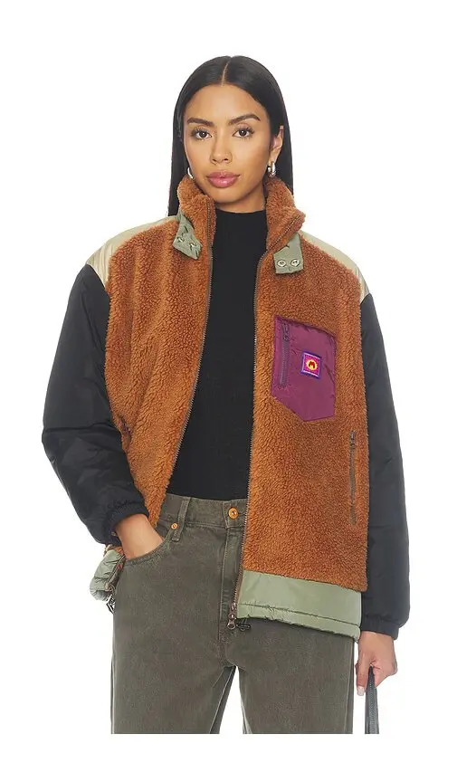 MOTHER The Teddy Zip In . Also