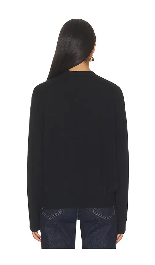 EAVES Devyn V Neck Sweater In . Also