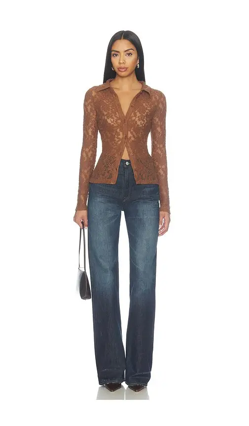 Sanctuary Dreamer Lace Shirt In . Also
