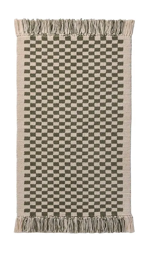 PARACHUTE Checkered Bath Tub Mat - Multi