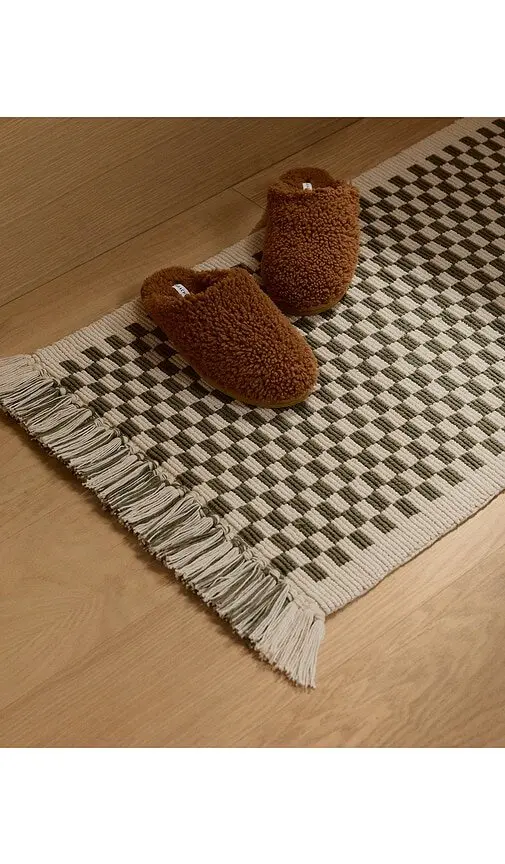 PARACHUTE Checkered Bath Tub Mat - Multi