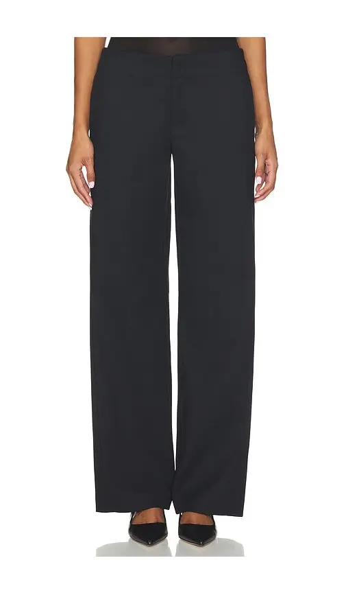 EAVES Ari Compact Suiting Pant In . Also