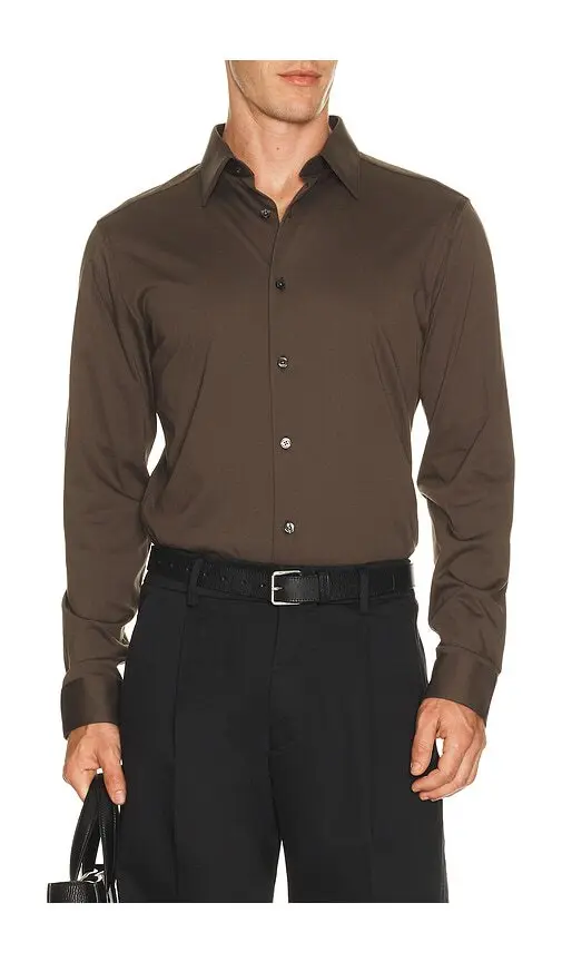 Theory Sylvain Structure Shirt In . Also