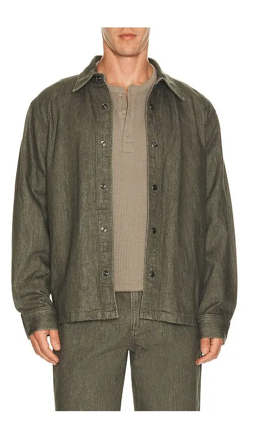 Theory Denim Overshirt In . Also