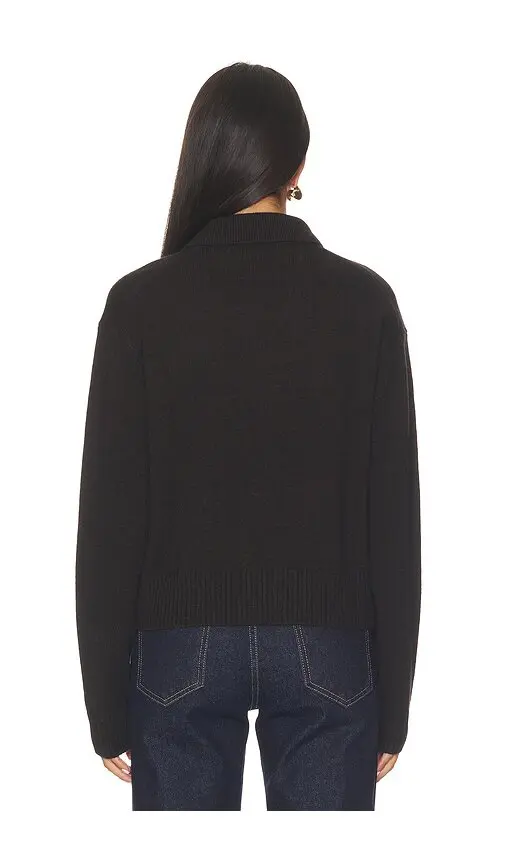 EAVES Oaklee Collared Sweater In . Also