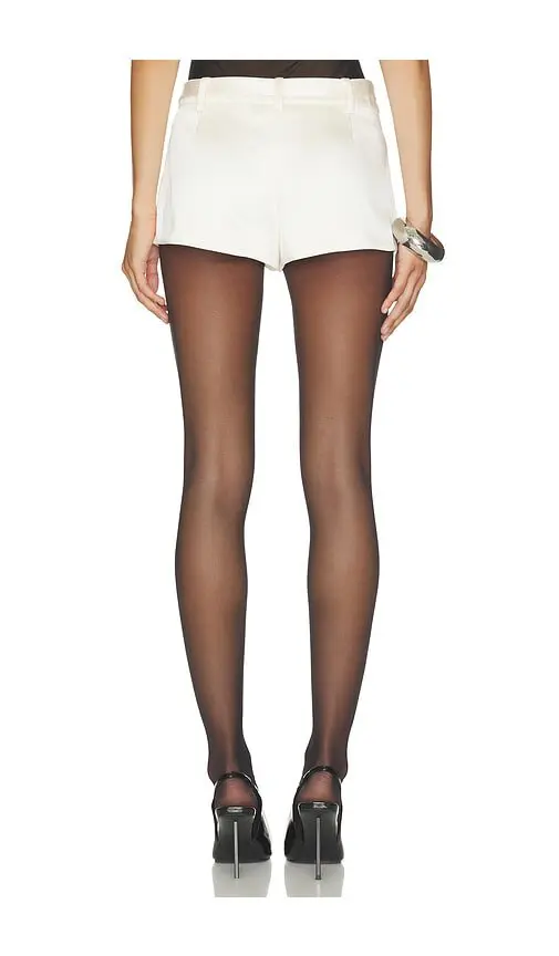 SANS FAFF Satin Lily Mini Short In . Also
