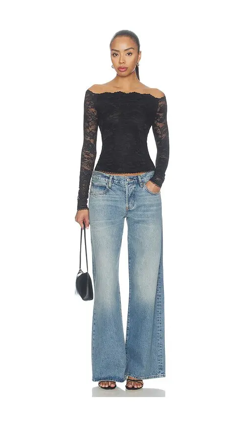 Superdown Cameron Off Shoulder Top In . Also