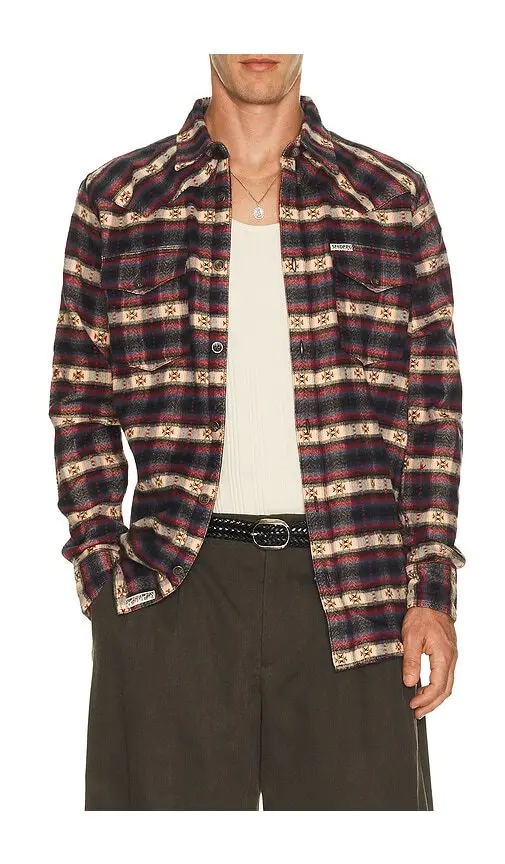 SENDERO PROVISIONS CO. Durango Flannel Shirt In . Also