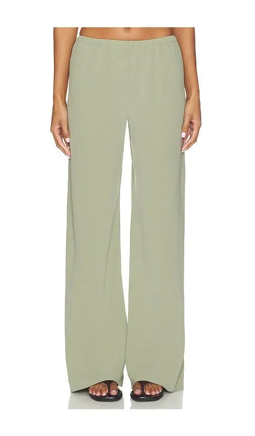 EAVES Loretta Crepe Bias Pant In . Also