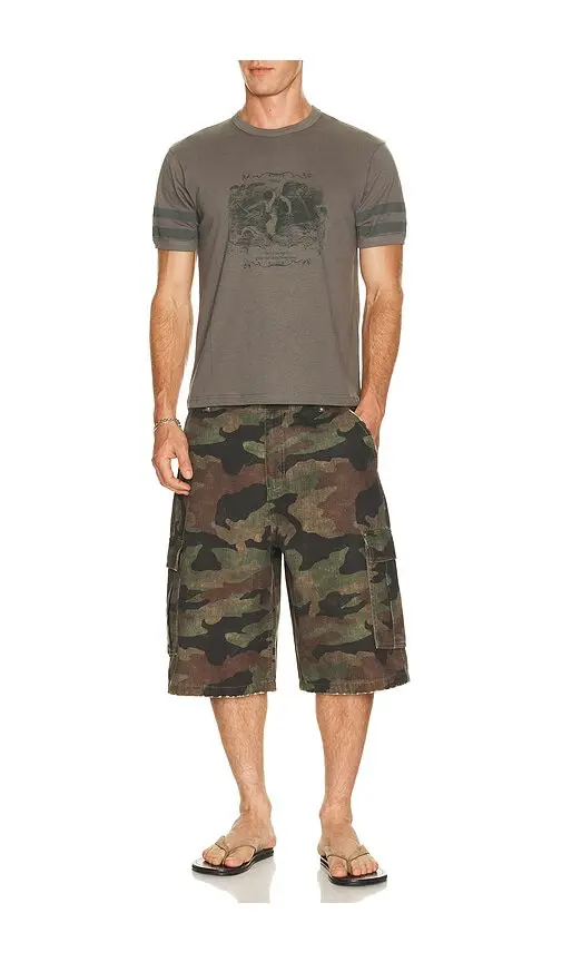 PALMES Mermaid Ringer Tee Shirt In . Also