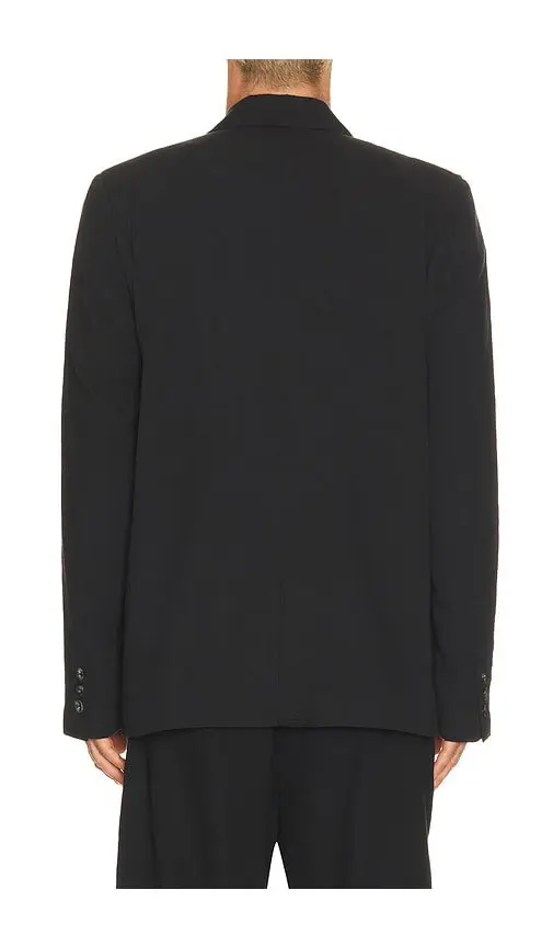 PALMES Double Breasted Wool Blazer In . Also