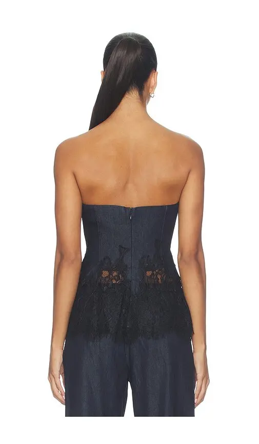 Amanda Uprichard Romilly Strapless Top In . Also