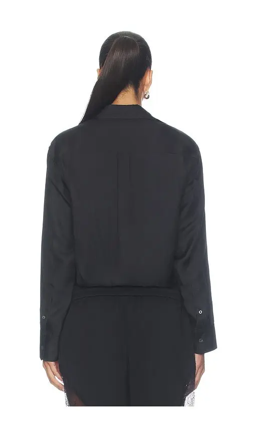 Alexander Wang Pre-styled Cami Top With Shirt In . Also