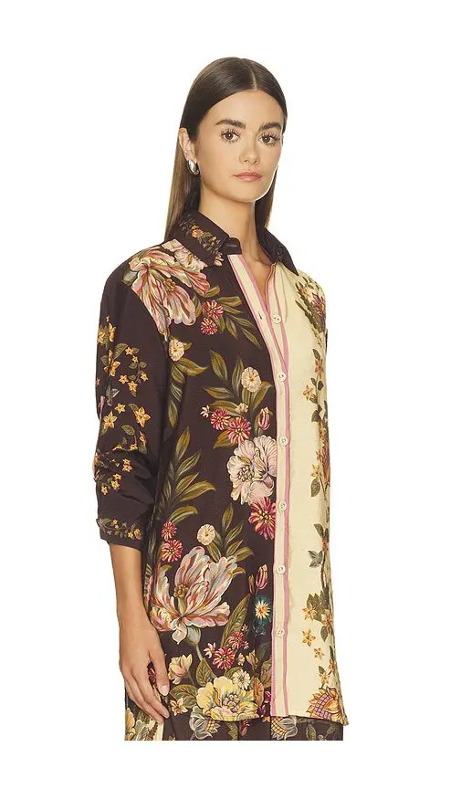 Agua Bendita Crystal Shirt In . Also