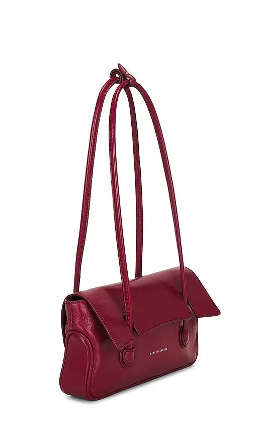 MARGESHERWOOD Flap Small Bag - Wine