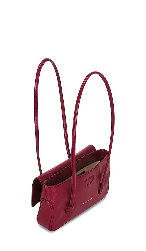 MARGESHERWOOD Flap Small Bag - Wine