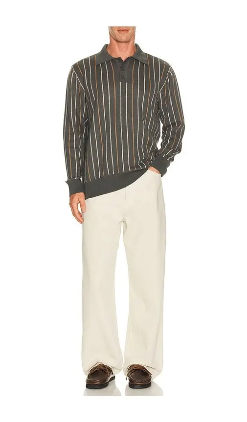FAR AFIELD Benny Knitted Polo In . Also