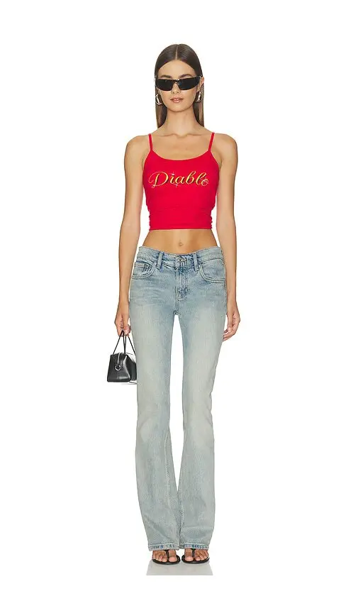 WILLY CHAVARRIA Diablo Cholita Tank Top In . Also