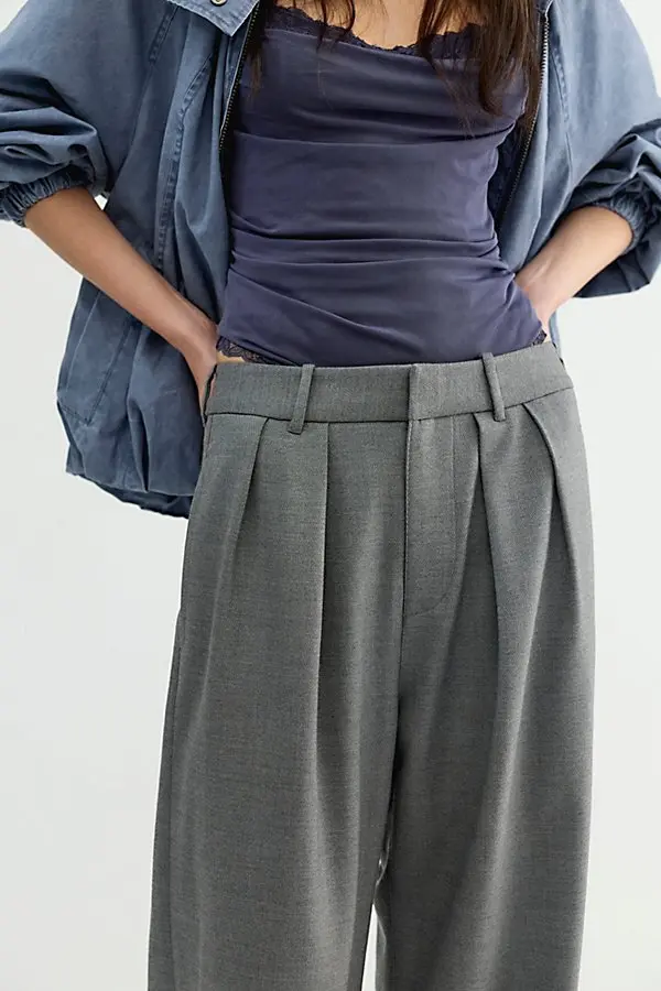 Citizens Of Humanity Ines Trousers At - Gris